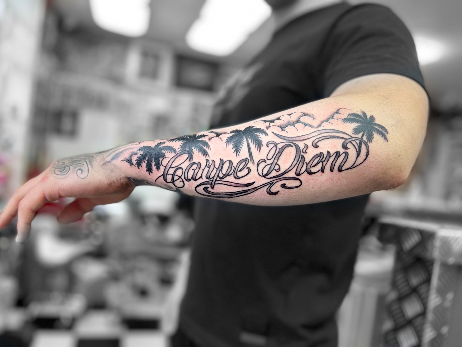 Carpe Diem Tattoo Men